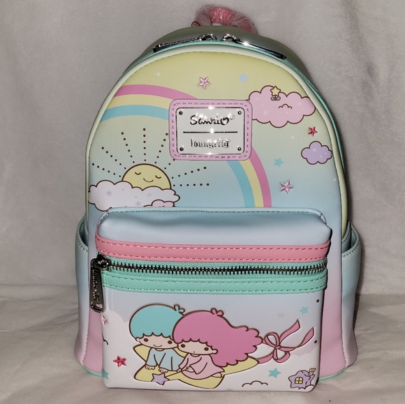 Loungefly | Bags | Loungefly Sanrio Little Twin Stars Rainbow Mini ...